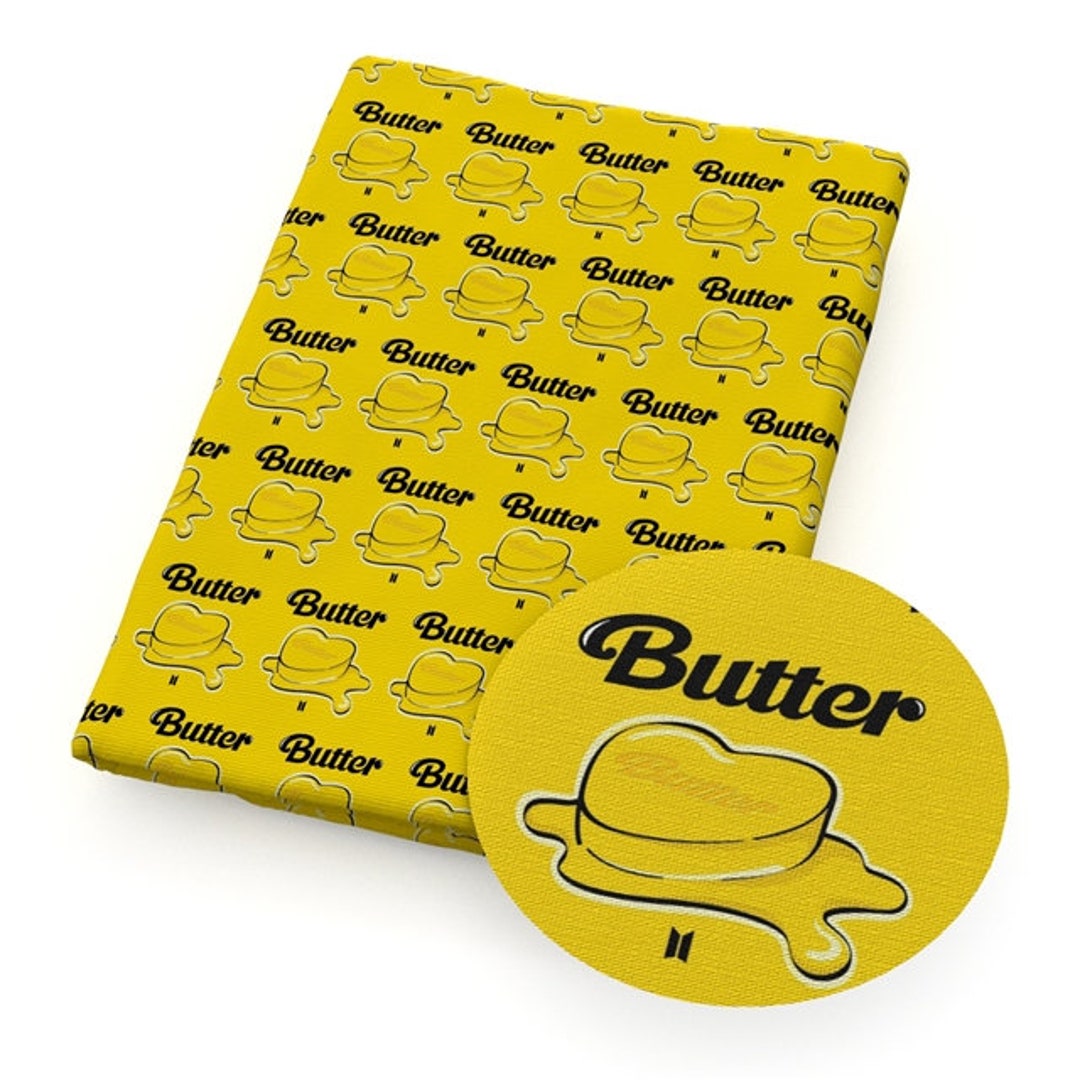 BTS Fabric 100% Cotton Fabric Fat Quarter Tumbler Cut Bt21 Fabric Kpop ...