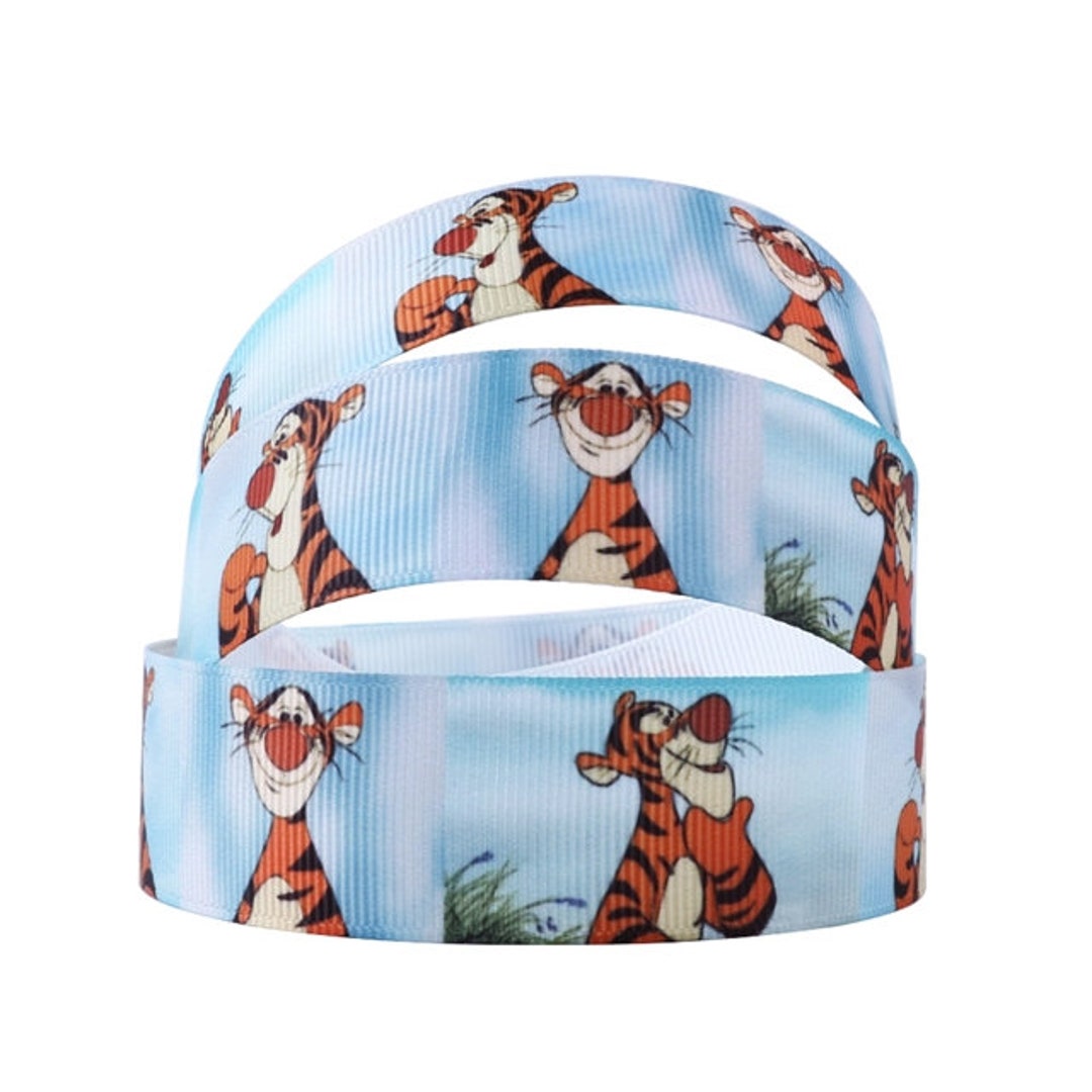 Disney Tigger Ribbon by the Yard 1" High Quality Grosgrain Ribbon ...