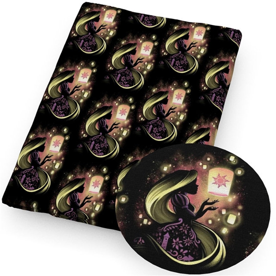 Disney Tangled Fabric 100% Cotton Fabric Fat Quarter Tumbler - Etsy