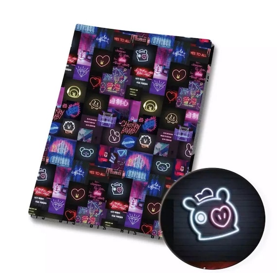 18x10 BTS Fabric 100% Cotton Fabric Remnant Bangtan Boys - Etsy