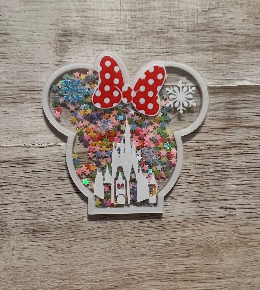 Disney Castle Shakers | Flat Back Planar Resin | Hair Bow Centers ...
