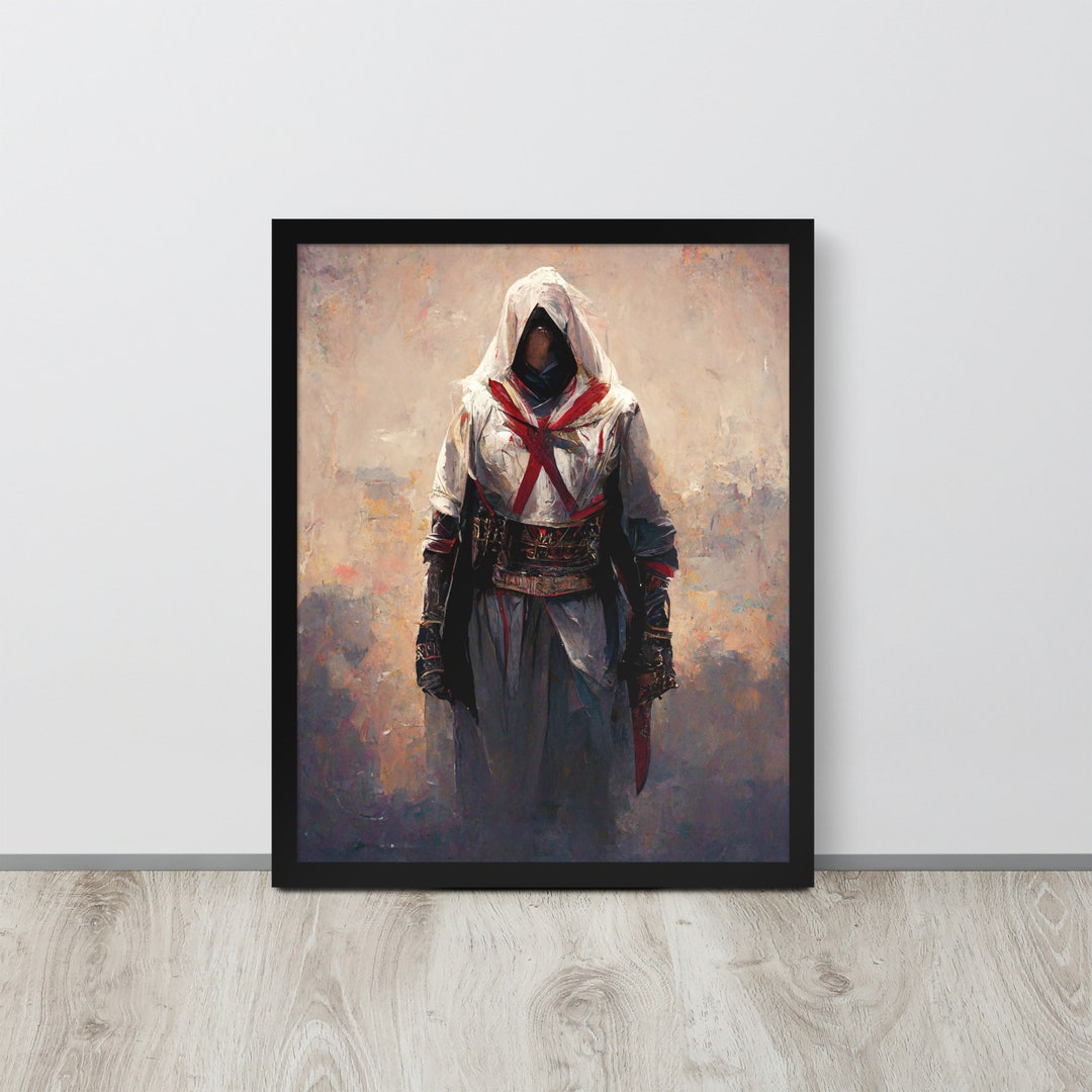 AC Inspired Poster Framed Video Game Poster Desk Art Home Office ...