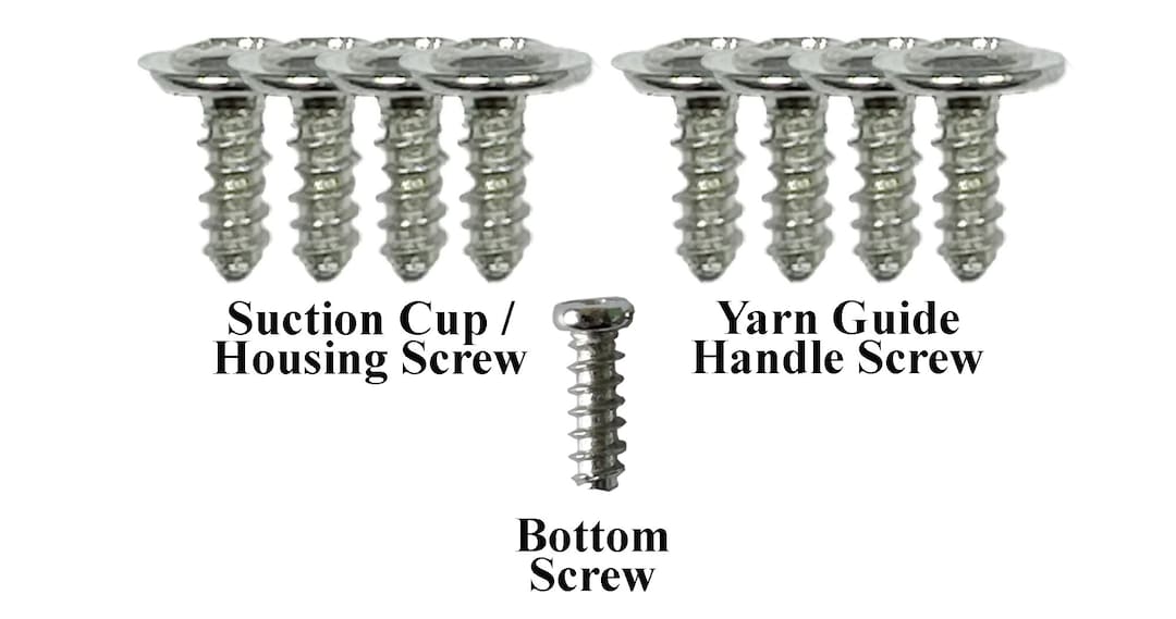 Replacement Screws for the Sentro 40/48 Knitting Machine - Bottom Screw ...