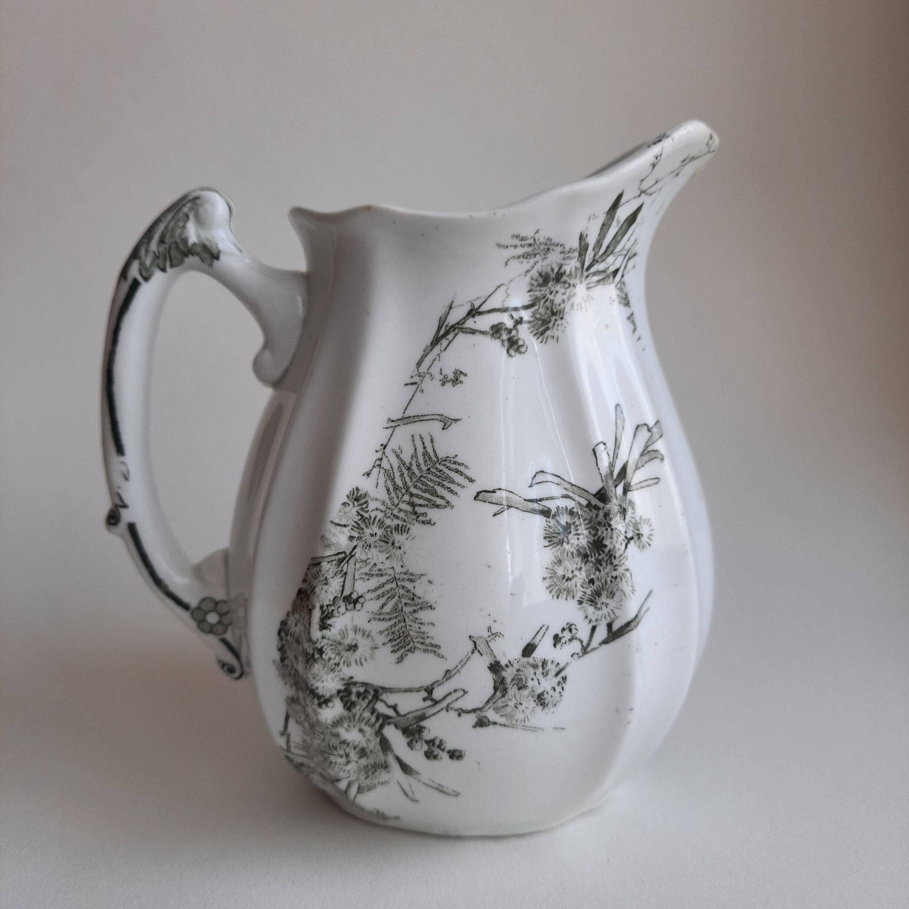 Doulton Burslem Jug in Wattle Pattern. Extremely Rare Victorian Find, C ...