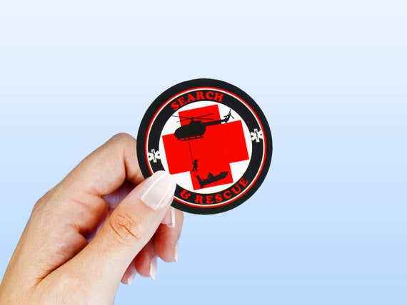Search and Rescue Logo Sticker Search and Rescue Sticker - Etsy