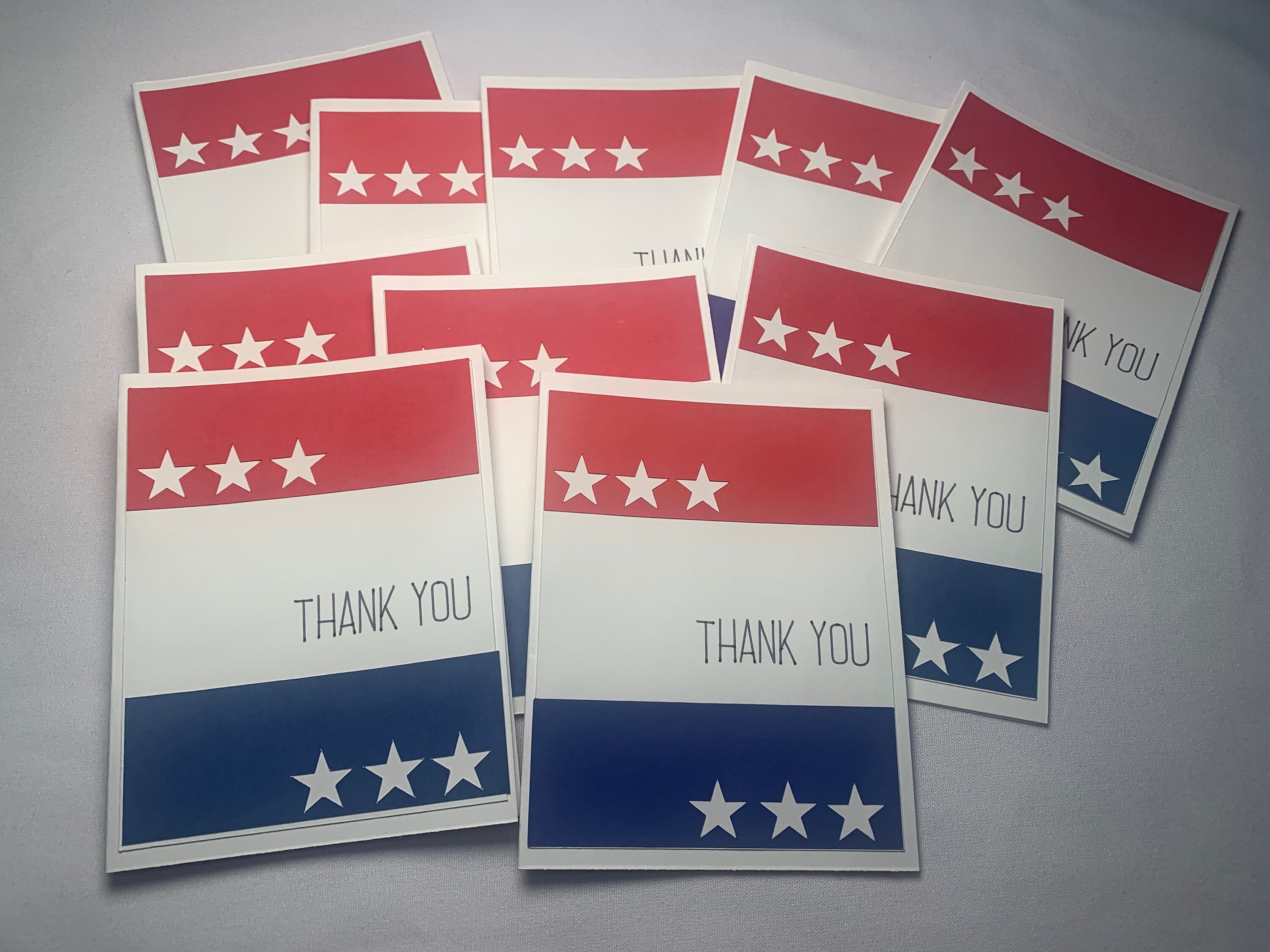 Military Hero Thank You Cards