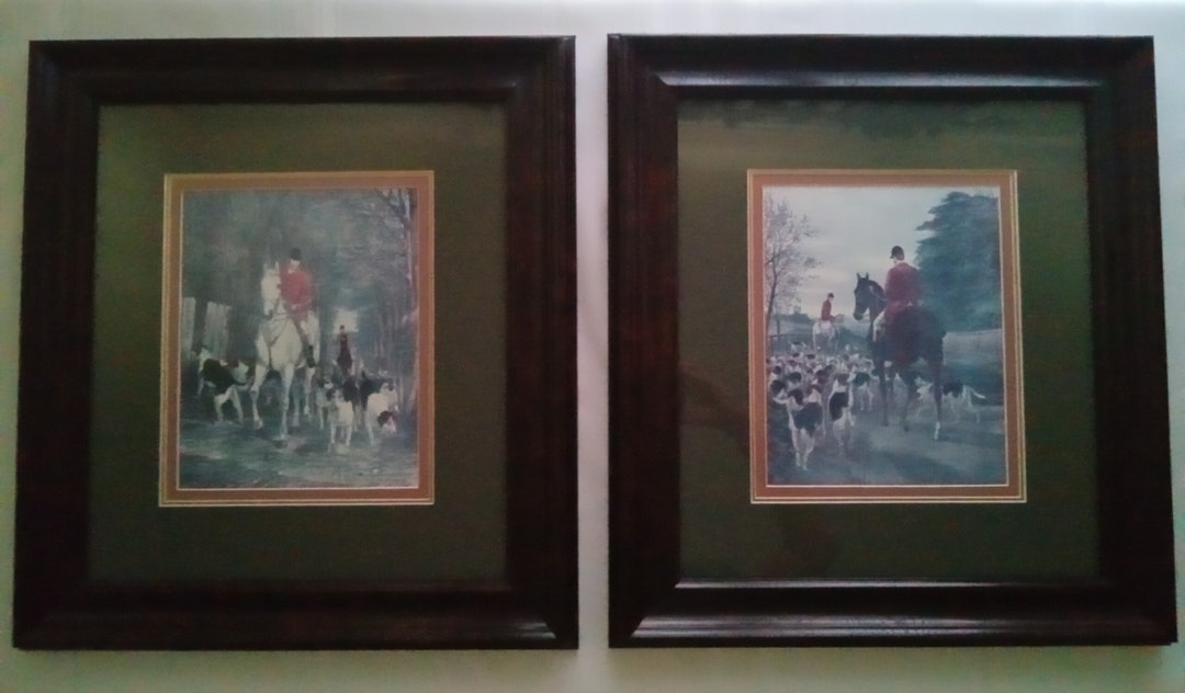 Set of Framed Limited Edition Art Prints by E. A. S. Douglas - Etsy