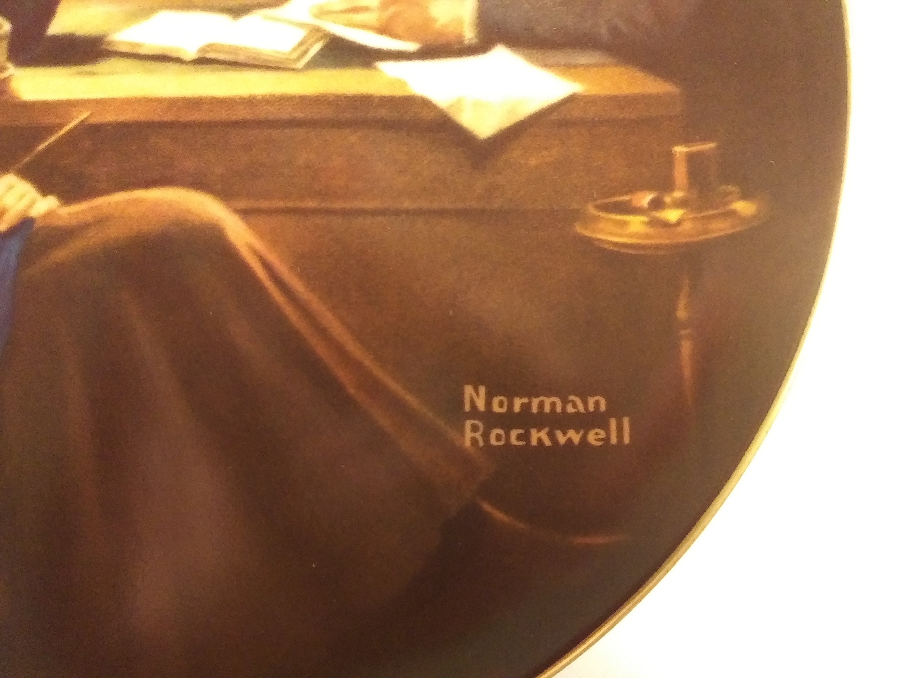 Norman Rockwell fathers Help Collectors Plate 1983 - Etsy Norman Rockwell fathers Help Collectors Plate 1983 - Etsy