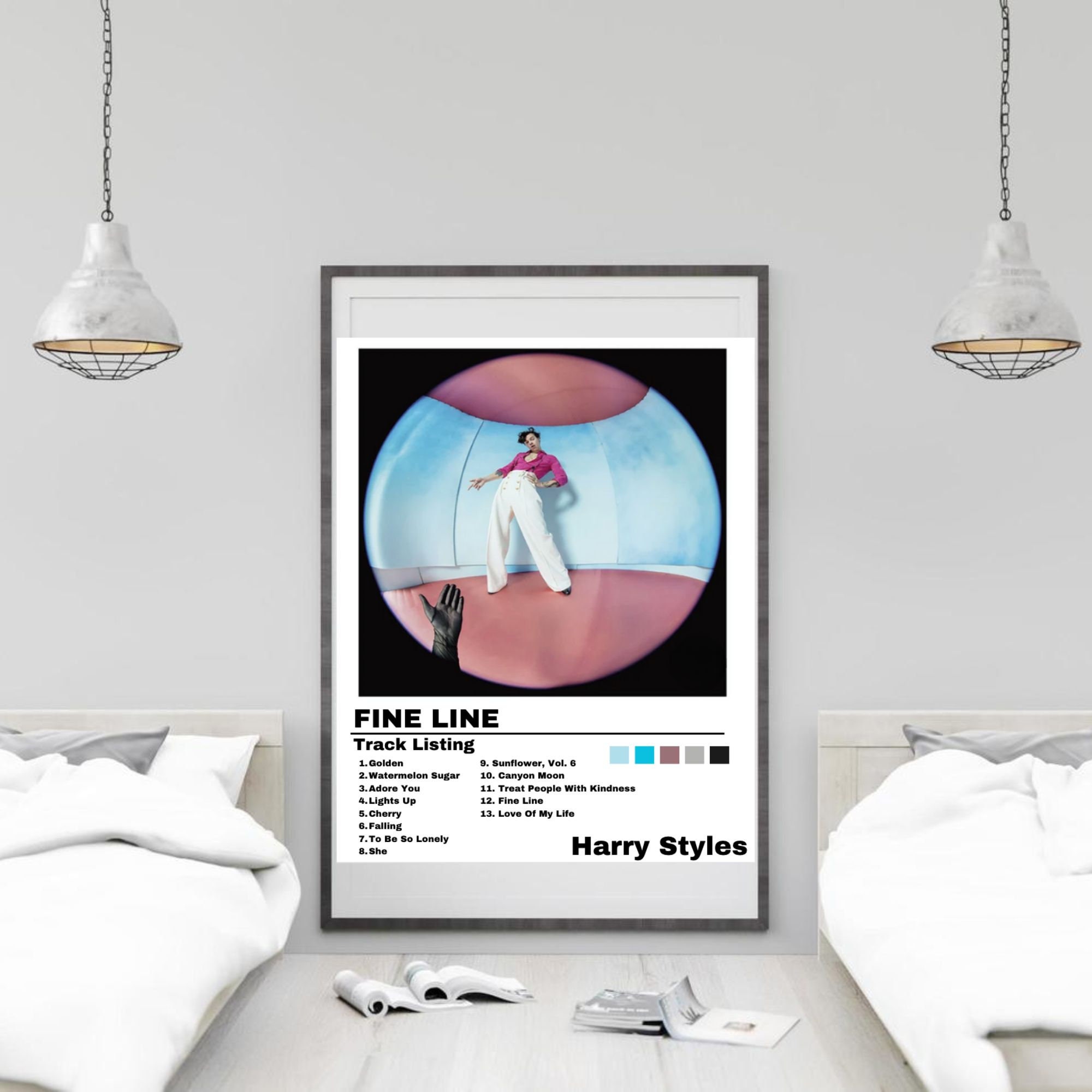 Harry Styles Fine Line Album Cover Music Print Album Print Gift for Her ...