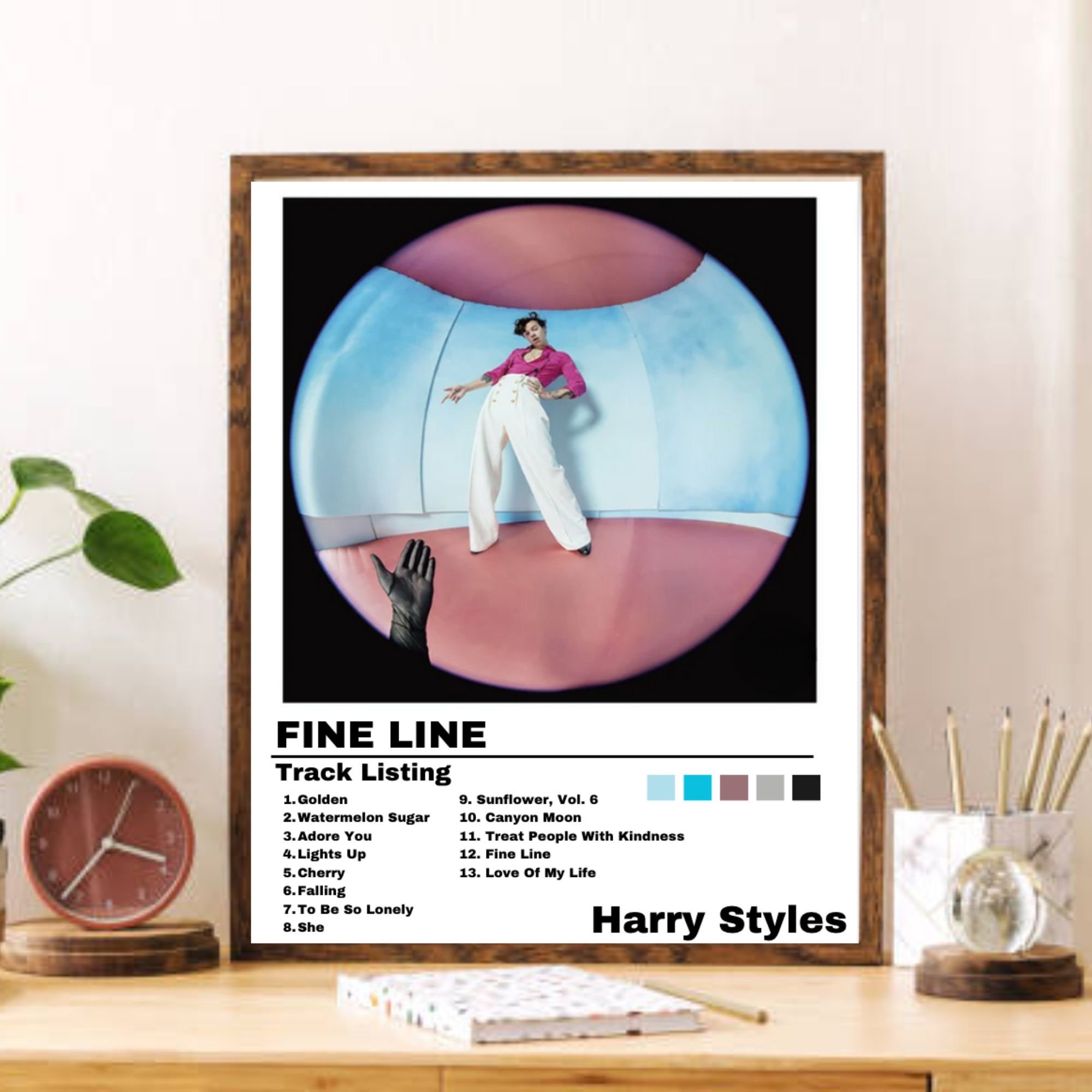 Harry Styles Fine Line Album Cover Music Print Album Print Gift for Her ...