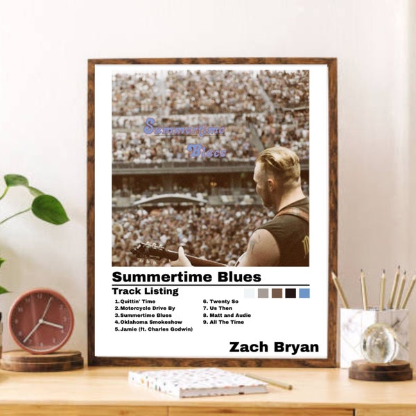 Zach Bryan Poster Album Covers - Etsy