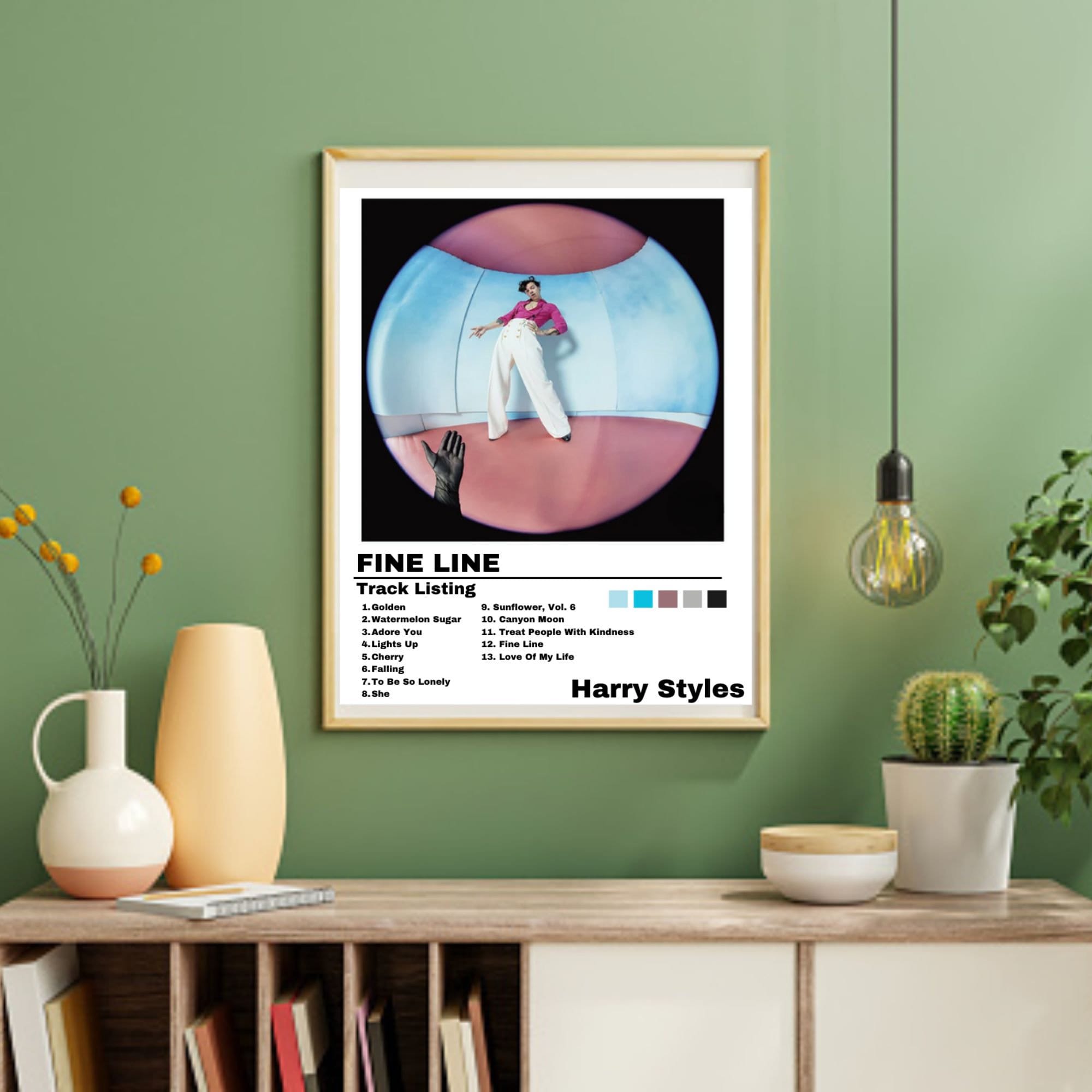 Harry Styles Fine Line Album Cover Music Print Album Print Gift for Her ...