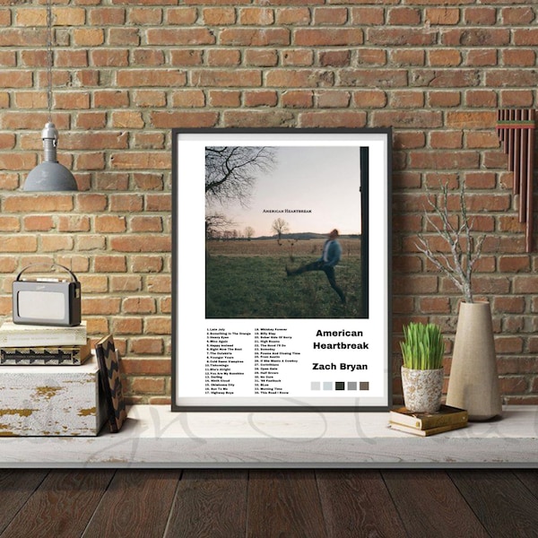 Zach Bryan Album Cover Printables - Etsy