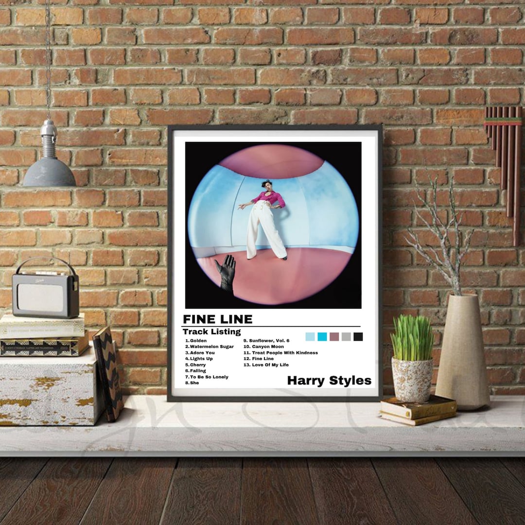 Harry Styles Fine Line Album Cover Music Print Album Print Gift for Her ...