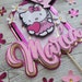 Hello Cake Topper, Cake Topper, Kitty Birthday Decorations, 3D Cake ...