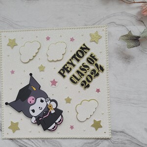 Hello Graduation Cap, Custom Graduation Cap, Class of 2025, Cap Custom ...