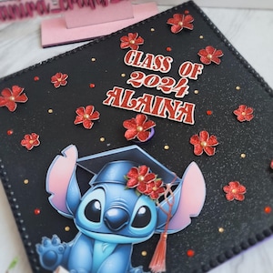 Stich Graduation Cap Topper, Customize Stich Grad Cap, Class of 2025 ...