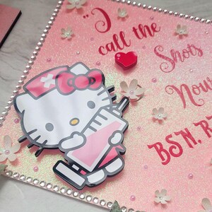 Nurse Grad Cap Topper, Customizable Healthcare, Graduation Cap, Nurse ...