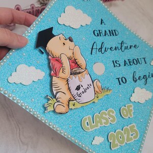 Graduation Cap Topper Phoo Bear Custom Winne Grad Cap Class of 2026 ...