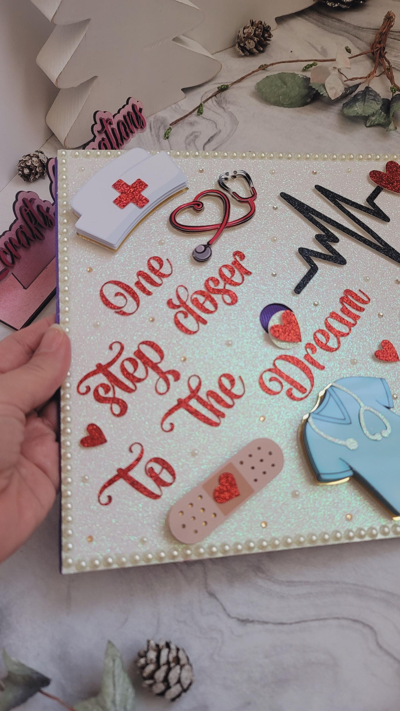 Nurse Graduation Cap RN Nursing School Grad Class of 2026 Custom Cap ...