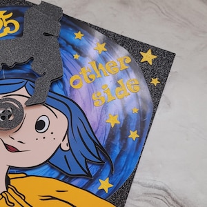 Coraline Graduation Cap Topper - Personalized Coraline Grad Topper ...