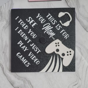 Personalized Gamer Graduation Cap Topper for Class of 2025 ...