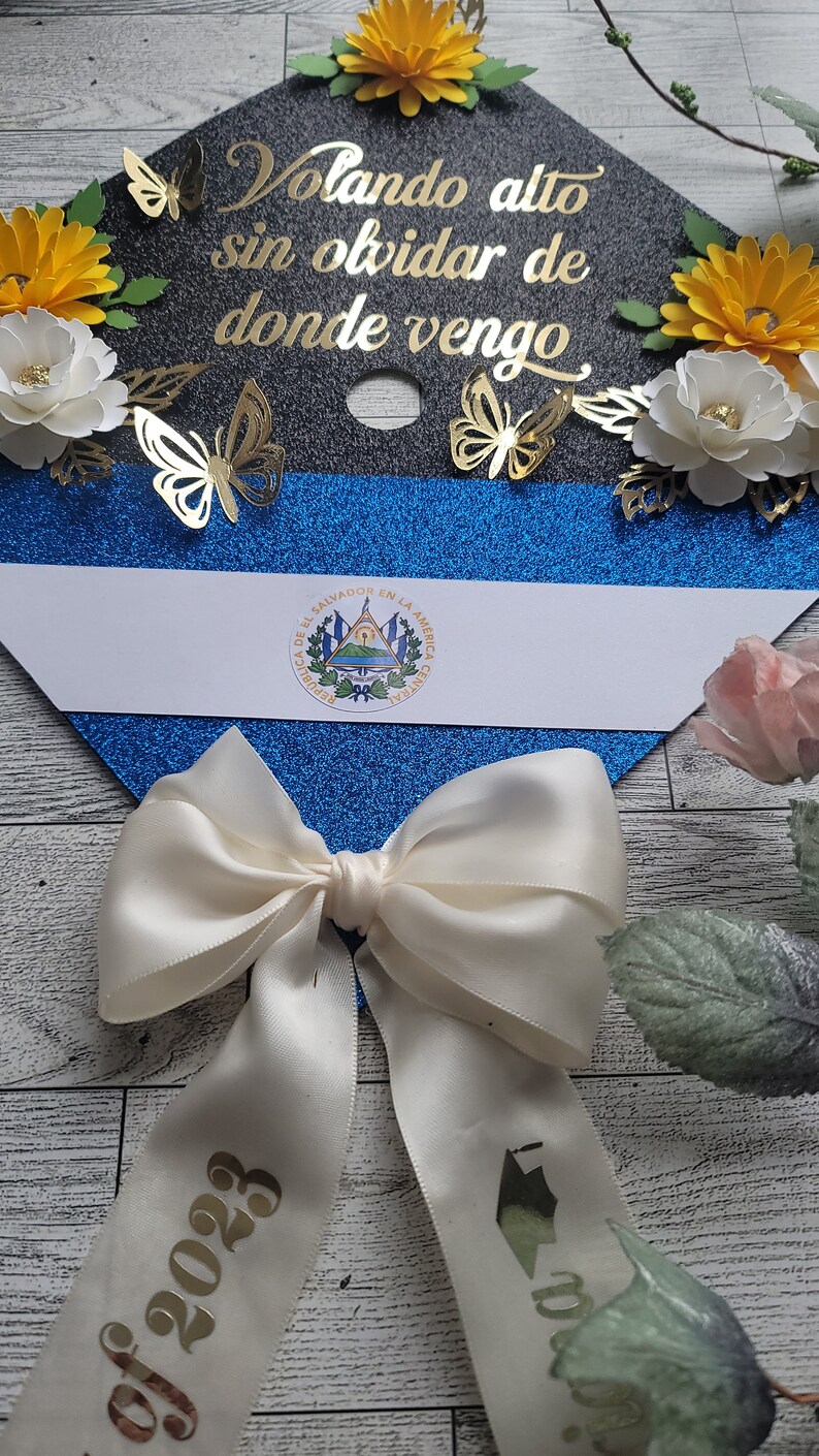 Grad Cap Topper, Graduation Cap Flag , Class of 2024, Graduation Custom ...