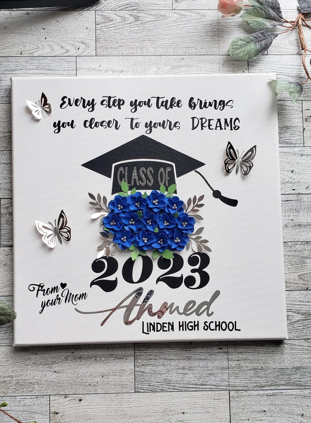 Custom Graduation Gift High School or College, Class of 2025, Gift Idea ...