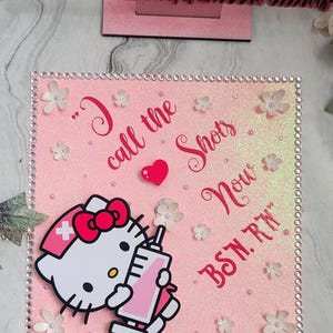 Nurse Grad Cap Topper, Customizable Healthcare, Graduation Cap, Nurse ...