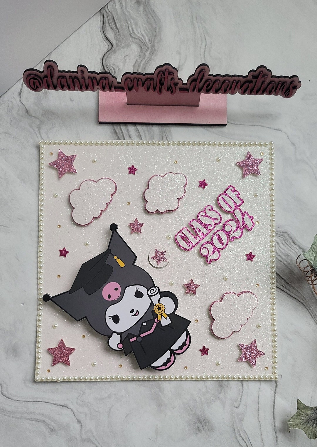 Hello Graduation Cap, Custom Graduation Cap, Class of 2025, Cap Custom ...