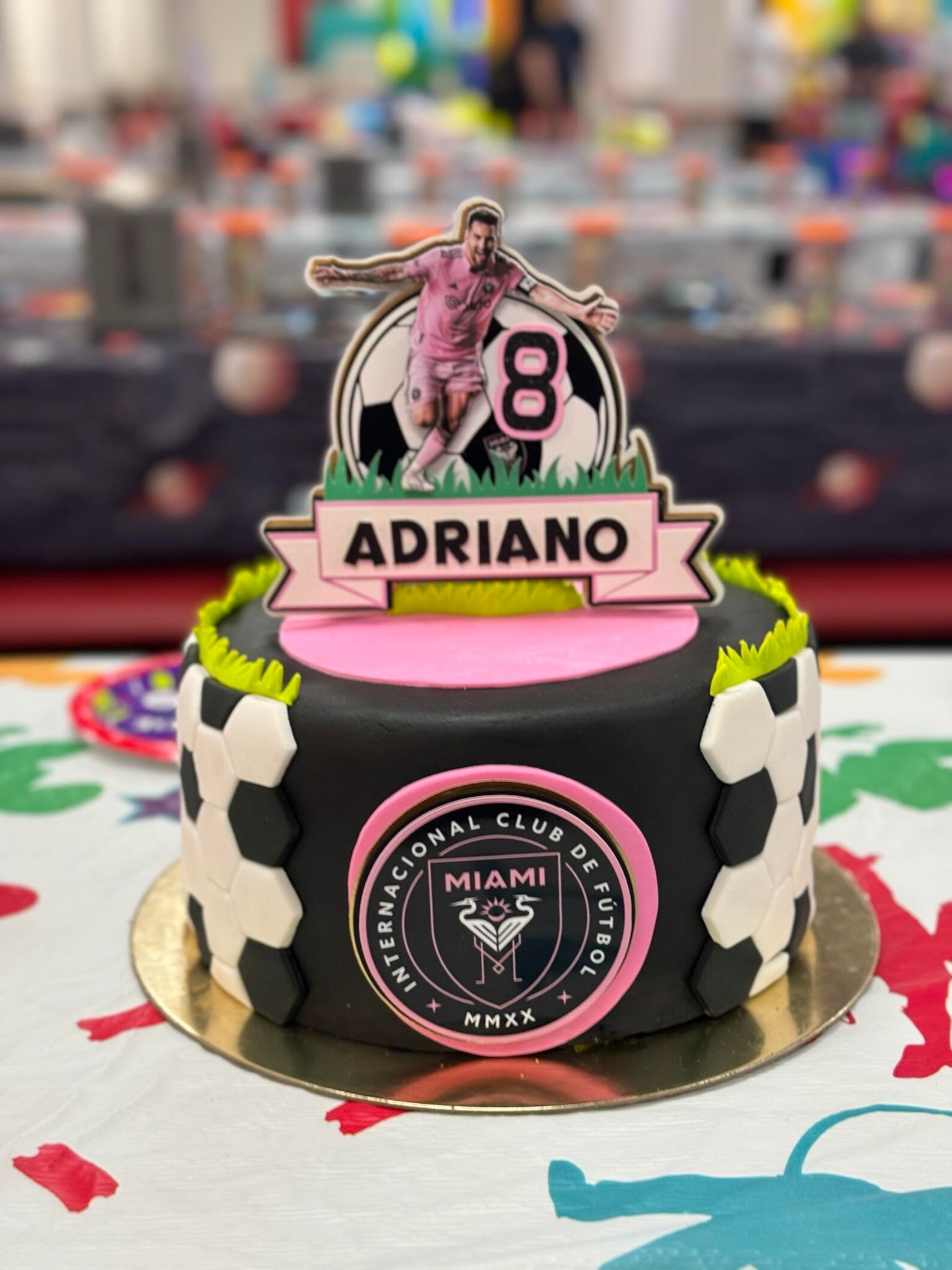 Mesi Cake Topper, Soccer Cake Topper, Mesii, Soccer , Birthday Cake ...