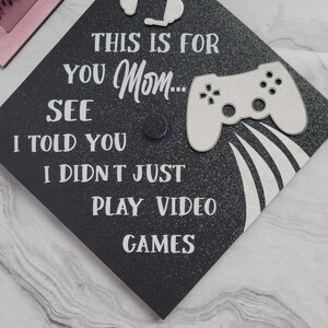Personalized Gamer Graduation Cap Topper for Class of 2025 ...