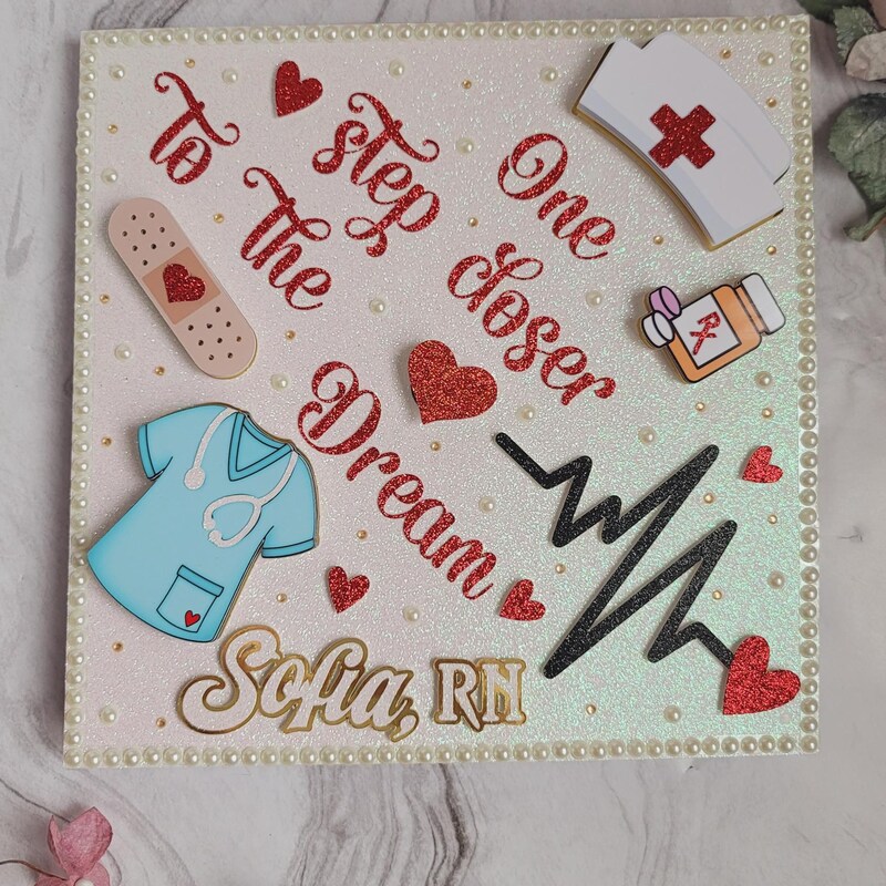 Nurse Graduation Cap - Etsy