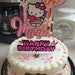 Hello Cake Topper, Cake Topper, Kitty Birthday Decorations, 3D Cake ...