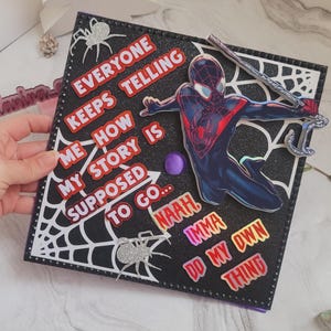 Black Spider Graduation Cap Topper, Class of 2025, Spider Man ...