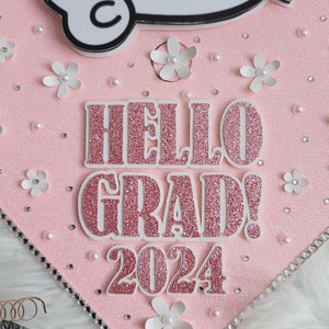 Hello Graduation Cap, Graduation Cap, Class of 2025, Custom Grad Cap ...