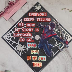 Spiderman Graduation Cap Topper: Class of 2025, Personalized - Etsy
