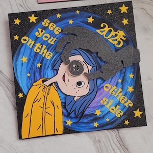 Coraline Graduation Cap Topper - Personalized Coraline Grad Topper ...