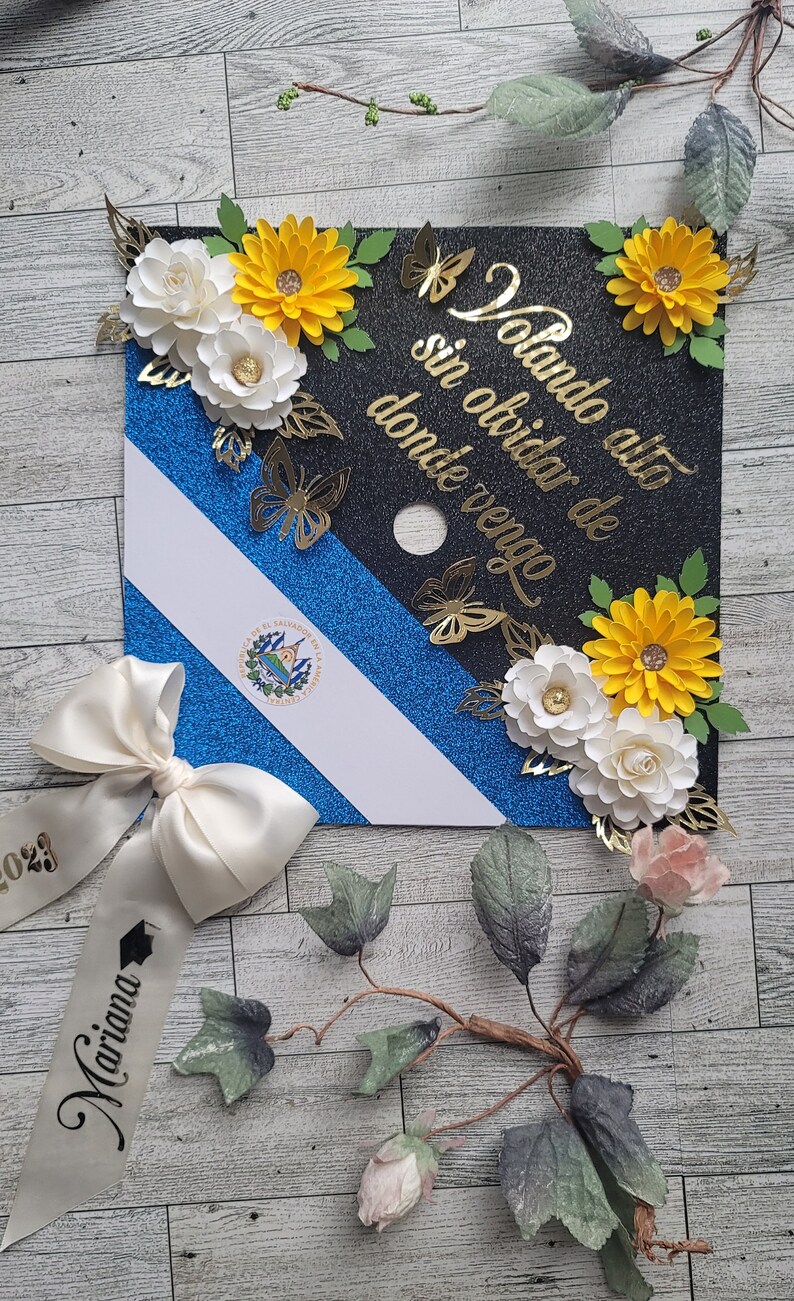 Grad Cap Topper, Graduation Cap Flag , Class of 2024, Graduation Custom ...