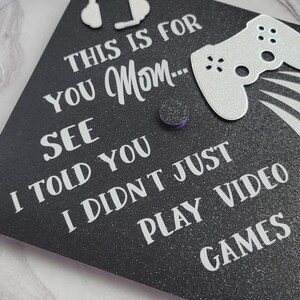 Personalized Gamer Graduation Cap Topper for Class of 2025 ...