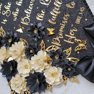 Graduation Cap Topper Decorations, Custom Text and Colors Grad Cap With ...