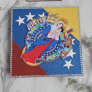 Costumaize Graduation Cap Venezuela Flag, Grad Cap Flag Topper, Class ...