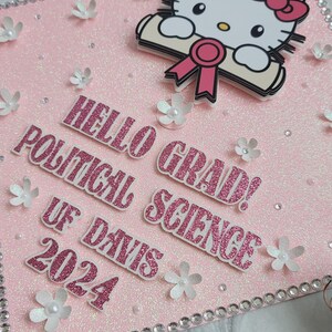 Hello Graduation Cap Graduation Class of 2026 Custom Grad Cap Topper ...