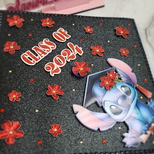 Stich Graduation Cap Topper, Customize Stich Grad Cap, Class of 2025 ...