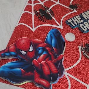 Custom Spider Graduation Cap Topper, Class of 2025, Spider Man ...