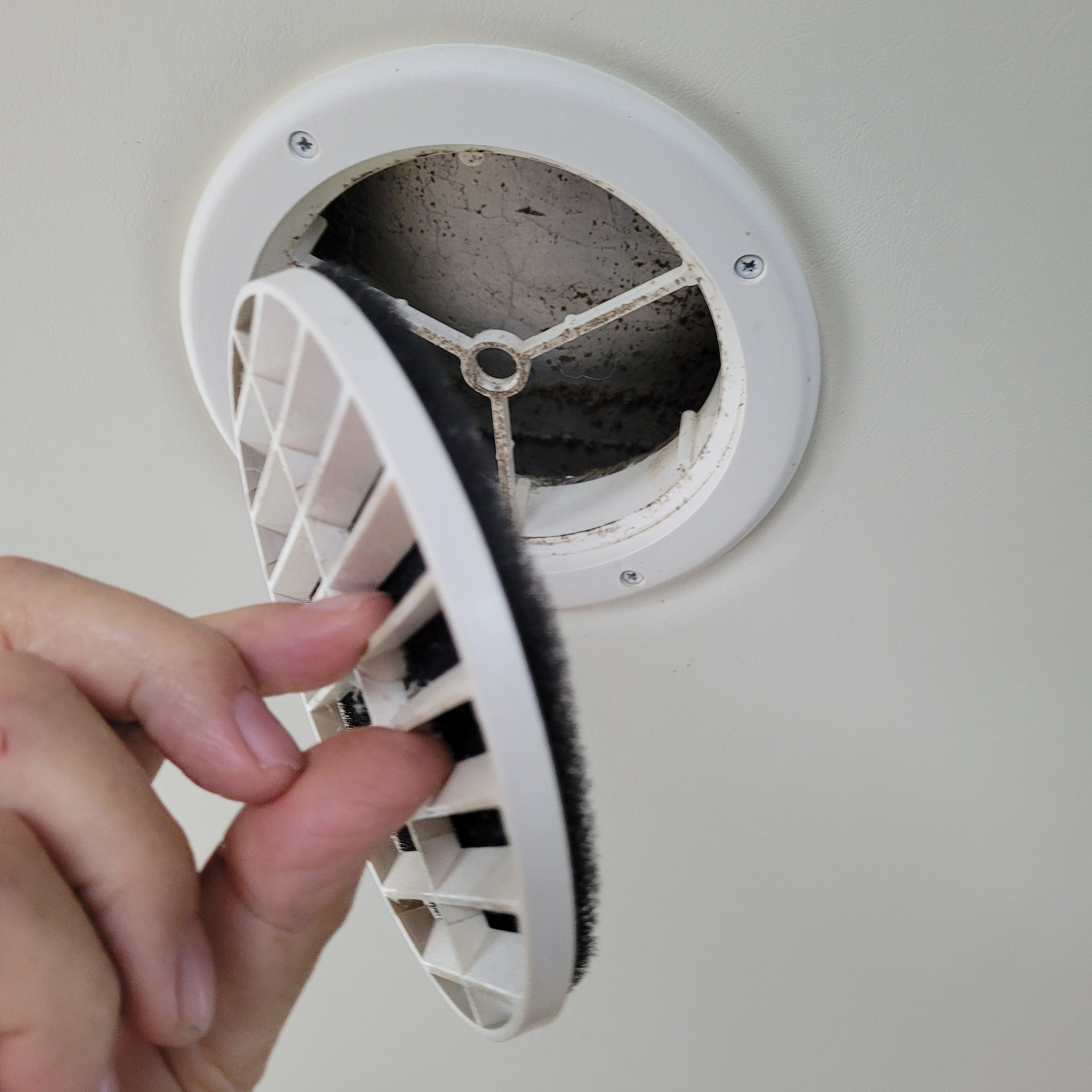 RV A/C 5.25" Round Ceiling Return Filter Pack of 4 Filters - Etsy