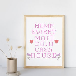 Barbie Inspired Home Sweet Mojo Dojo Casa House Print Download - Etsy
