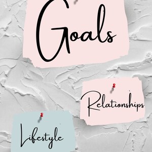 Retro Inspired Vision Board Bundle Digital Download - Etsy