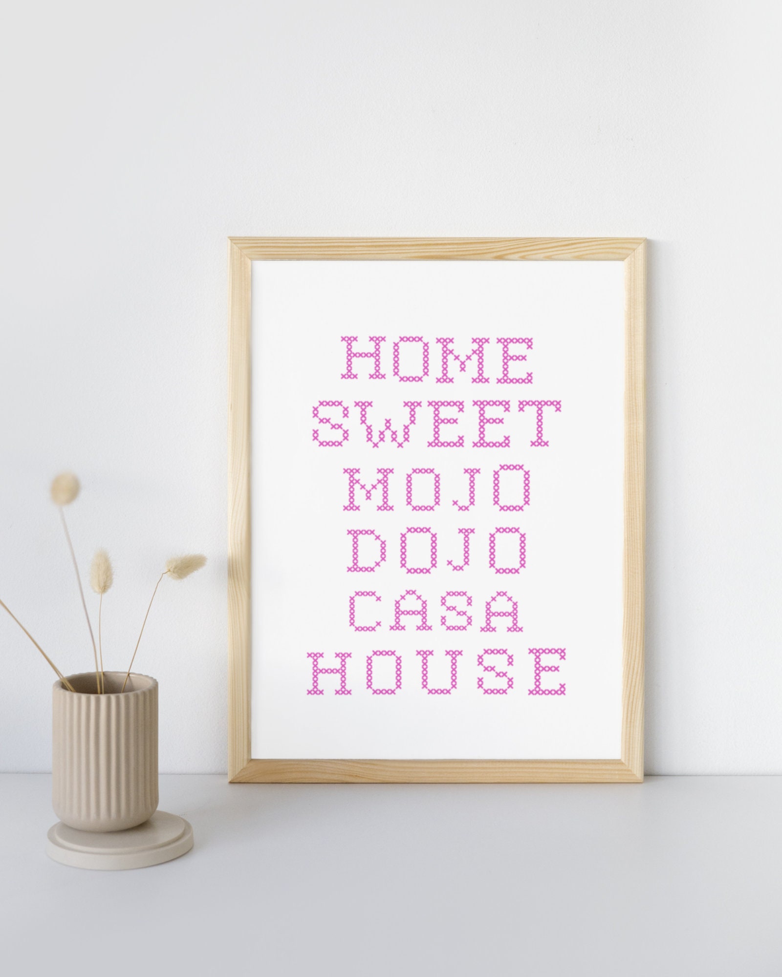 Barbie Inspired Home Sweet Mojo Dojo Casa House Print Download - Etsy