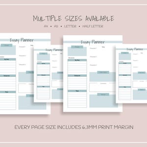 Teal Ultimate Student Planning and Notes Pages | TEAL PLANNER ...